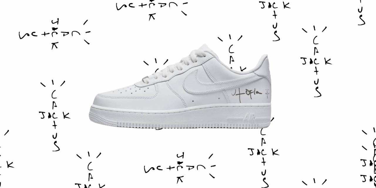 A TRIBUTE TO RAPPER TRAVIS SCOTT WITH THE NIKE AIR FORCE 1 UTOPIA ...
